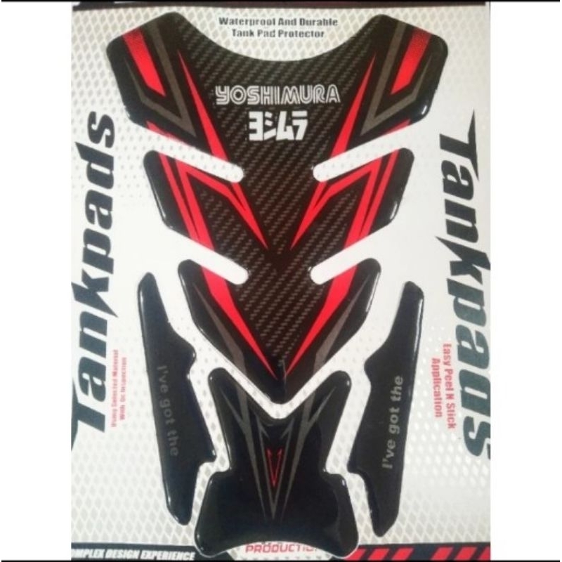 Tank pad premium tiger cb 150r cbr vixin byson gsx thunder xabre cbx ...