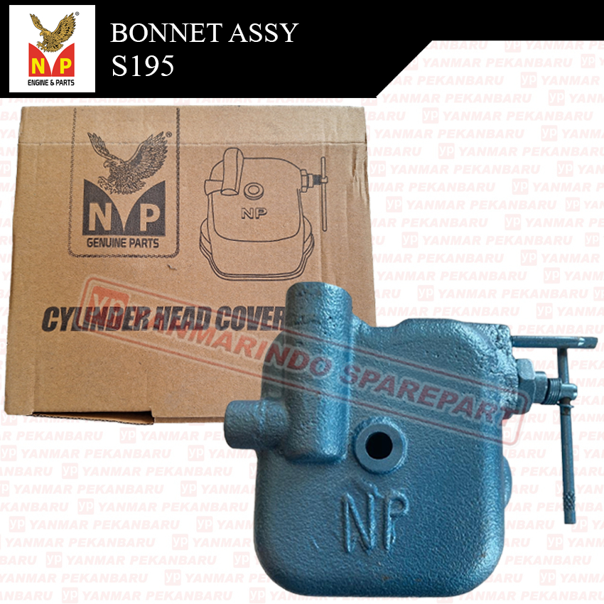 MESIN S195 S1100 Bonnet Assy Cylinder Head Cover dongfeng Engine Head ...