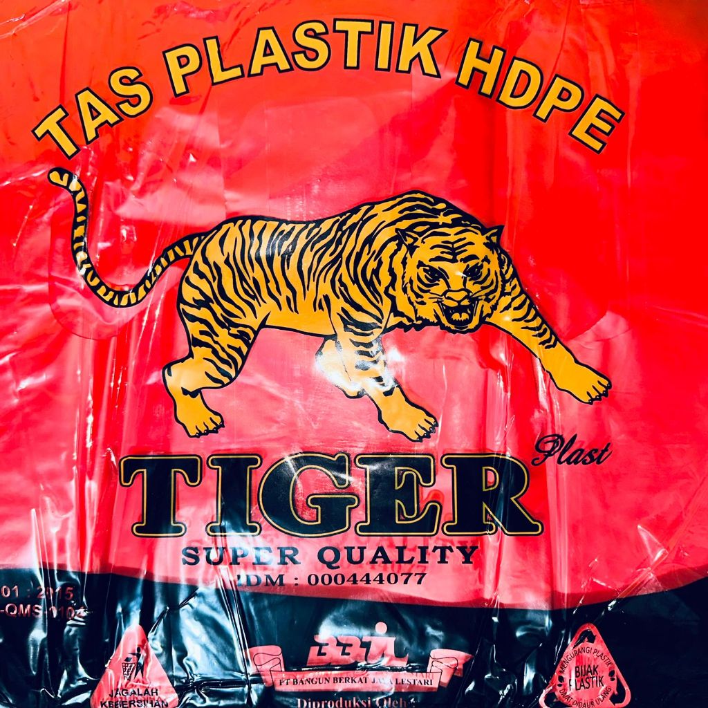 MERAH Tiger Red HD Plastic Bags 50 Per Pack | Shopee Philippines