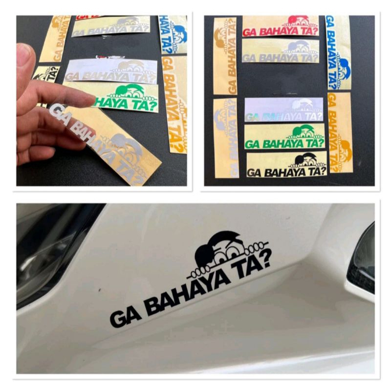 Sticker DANGER TA? Viral Cutting Stickers | Shopee Philippines