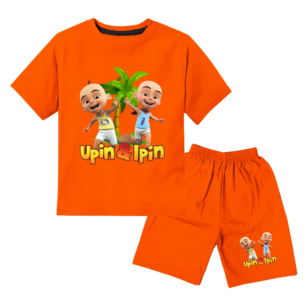 KATUN Boys' t-shirt set with upin ipin motif aged 1-10 years, premium ...