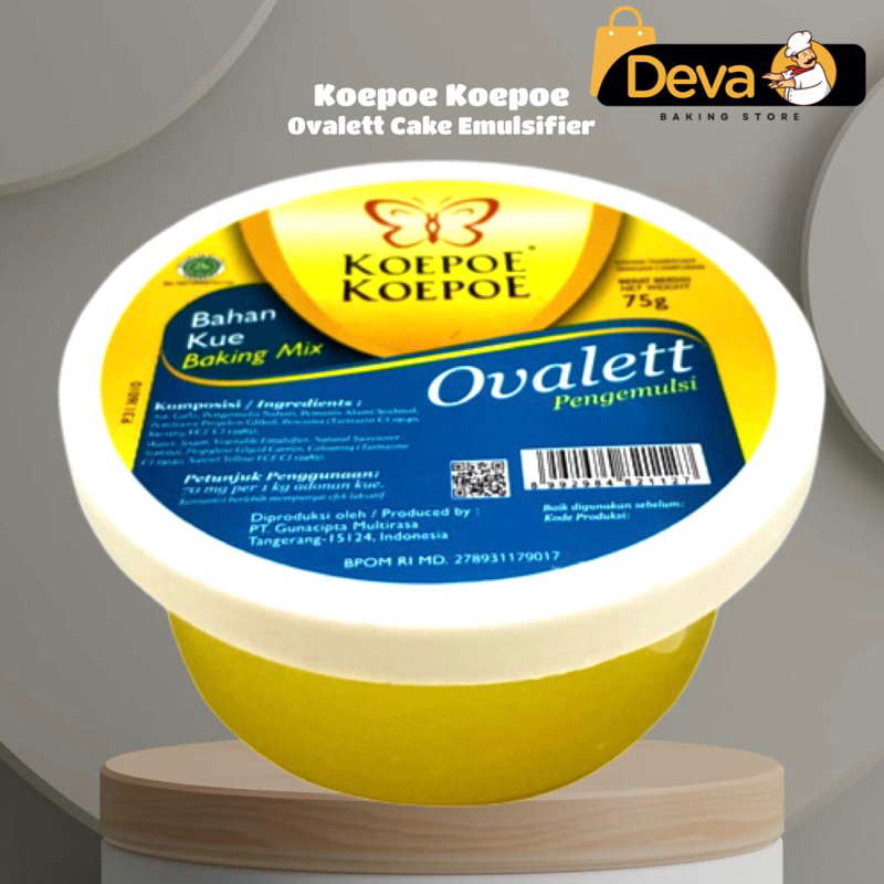 Koepoe Koepoe Ovalett Cake Emulsifier - Ovalett Kupu Kupu Cake ...