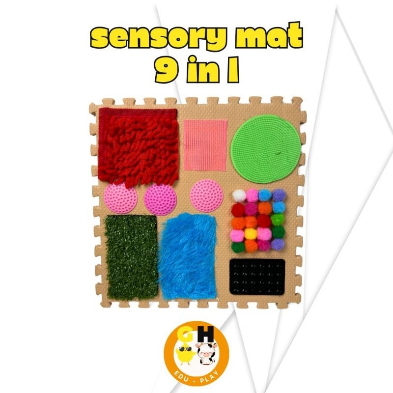 Sensory Mat Mini Montessori Educational Toys Kids Playmat Mat | Shopee ...