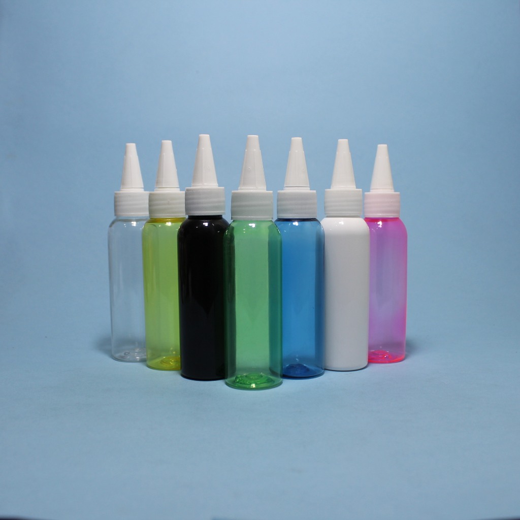 PUTIH 100ml Ink Bottle/100ml Drip Bottle/100ml PET Bottle BR+24Ml neck ...