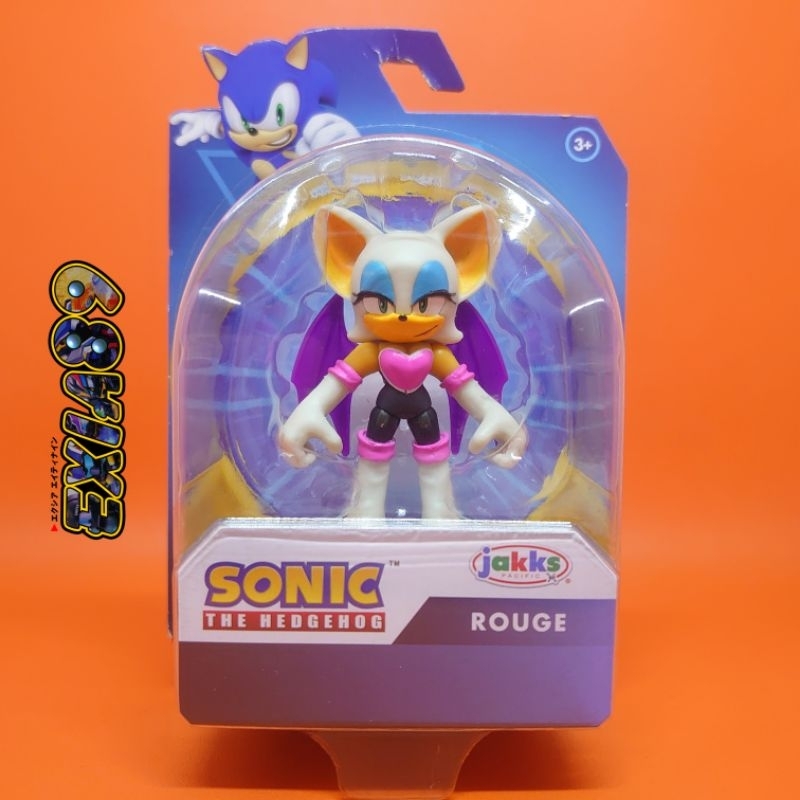Sonic The Hedgehog 2.5-Inch Articulated Action Figure - Rouge | Shopee ...