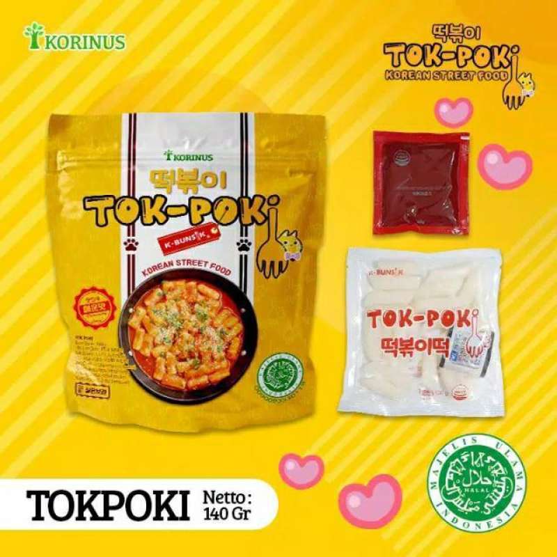 EXP Korinus K Instant Food - Bunsik TokPoki Topokki Tteokbokki Spicy ...
