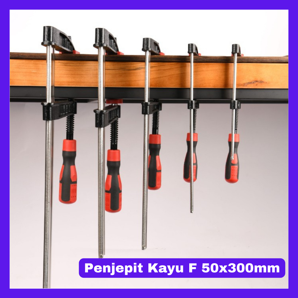 F Clamp Handle-C Woodworking Clamp 50x300mm Heavy Duty F Clamp / Wood ...