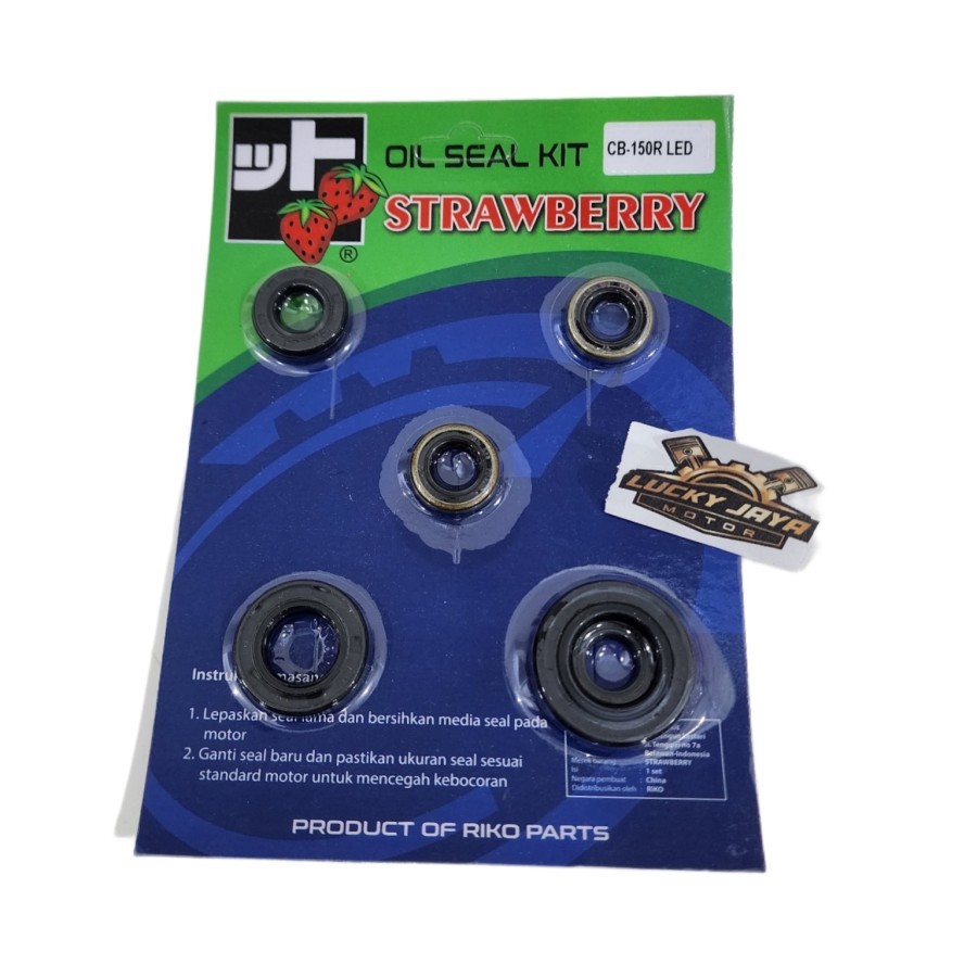 Oil Sil Seal Kit Complete Overan Selahan Gear Sonic 150 Led Cb150r Led ...
