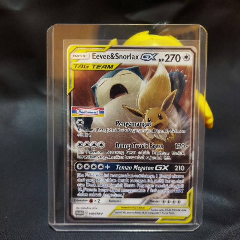 Eevee & Snorlax GX Card Indomaret original Pokemon TCG Indonesia | Shopee Philippines