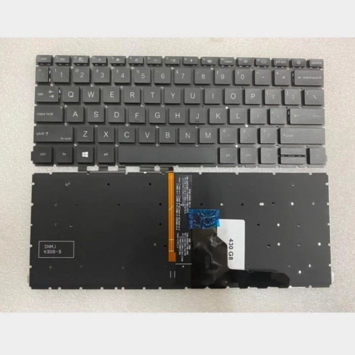 Keyboard HP Probook 430 G8 435 G8 430-G8 435-G8 435 G7 backlight ...