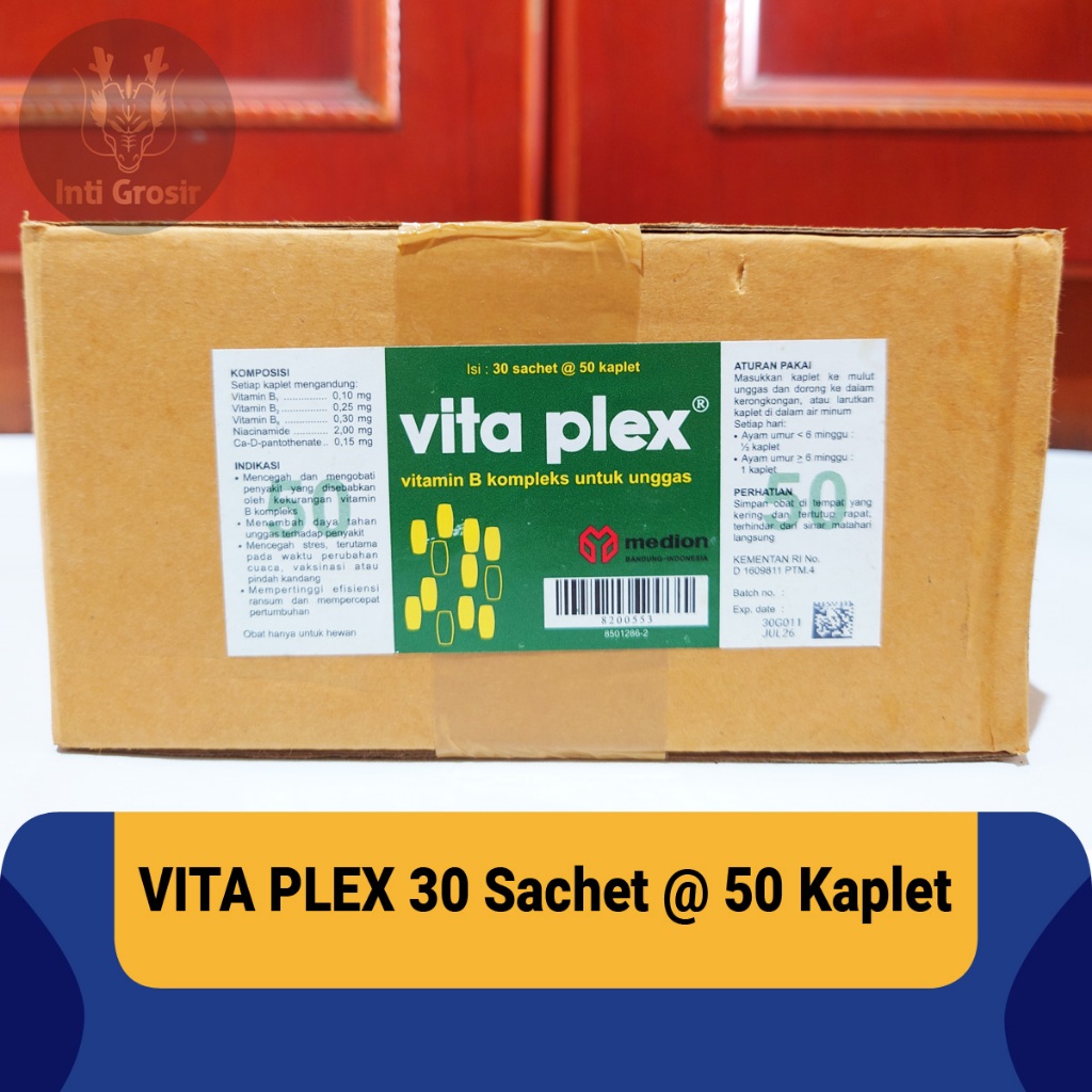 Vita Plex 50 Capsules Wholesale 30 bks vitaplex Vitamin B Complex ...