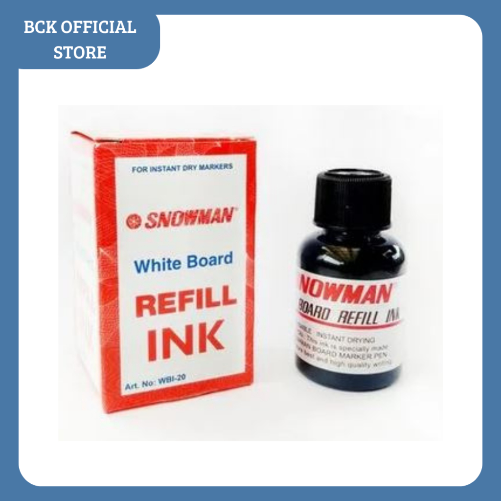Snowman Whiteboard Marker Ink Refill (PCS) | Shopee Philippines