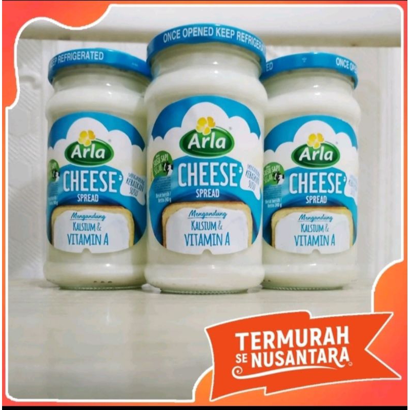 Arla cream cheese Jam 240gram jumbo | Shopee Philippines