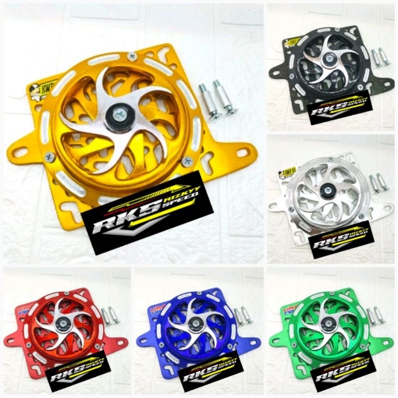 Radiator arm Cover set cnc rotary spinner for Honda Vario 160 pcx 160 ...