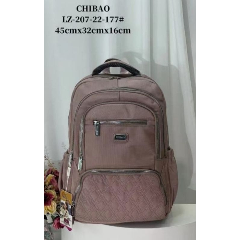 CHIBAO JUMBO BACKPACK. XL IMPORT ORI. SIZE 18 inches | Shopee Philippines