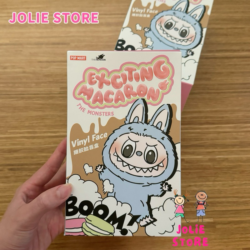 [READY Ready To POPMART Labubu The Monster Macaron Plush Blindbox ...