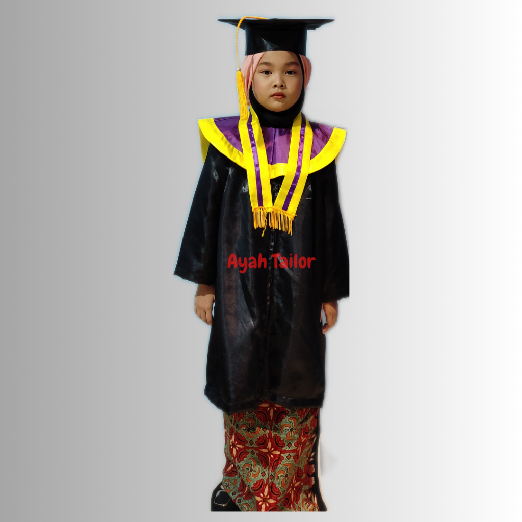 UNGU Yellow LIST Kindergarten PAUD Graduation TOGA | Shopee Philippines