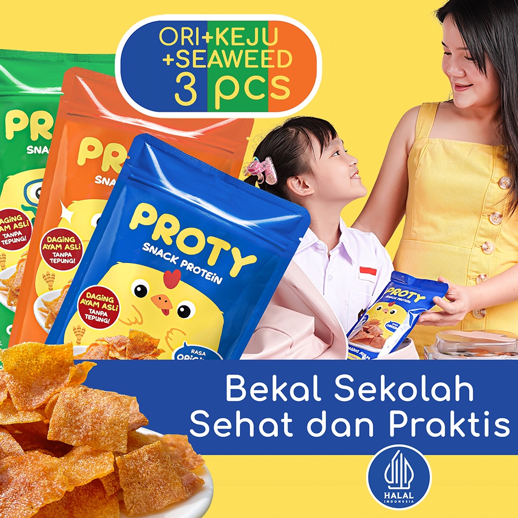 Proty Protein Snack for School Children Practical Healthy Snack - Ori(1 ...