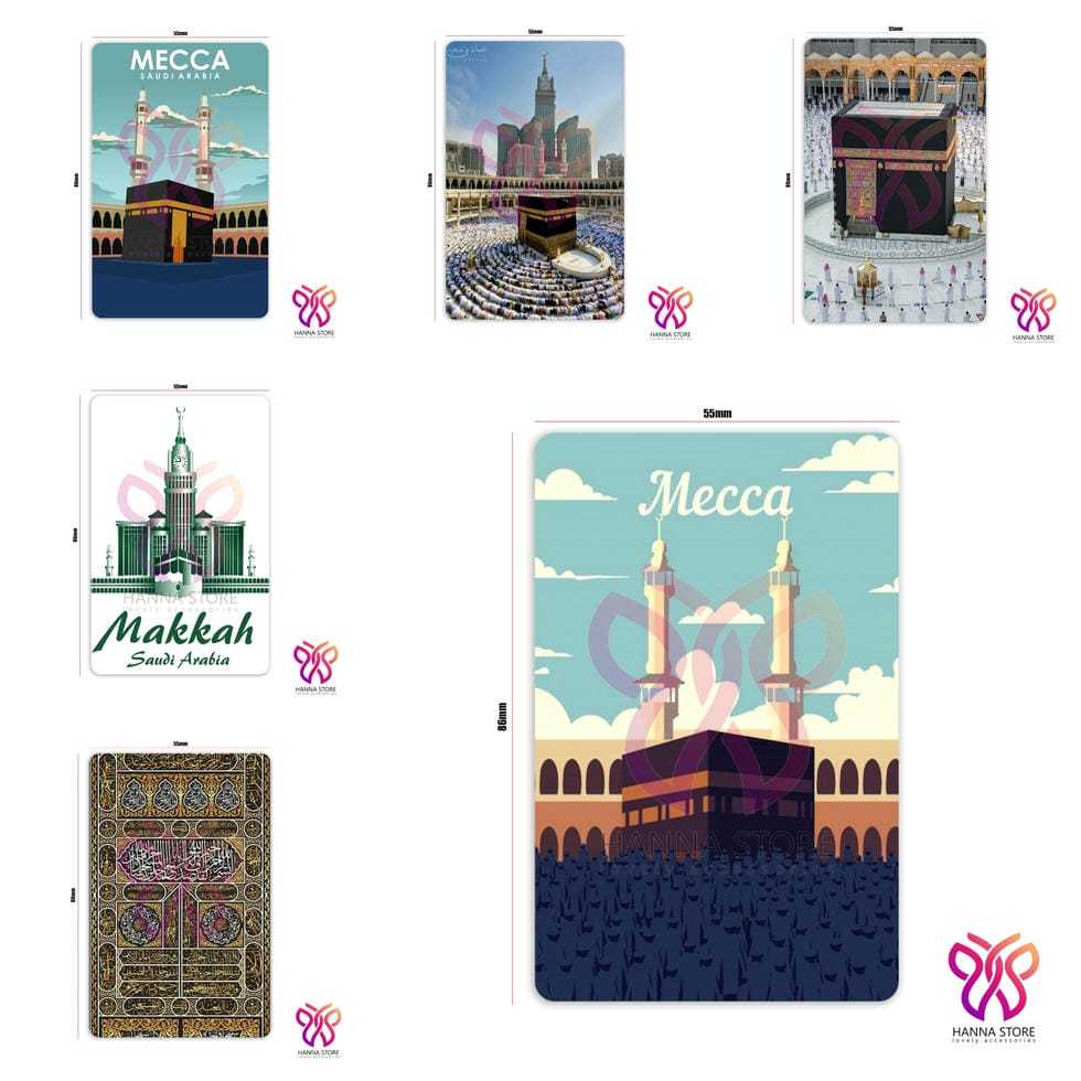 Fridge Magnets Souvenir mecca mecca Hajj Umrah | Shopee Philippines
