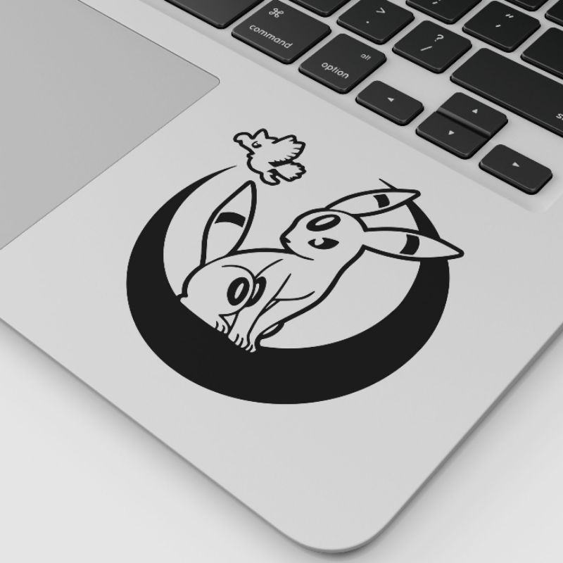 Pokemon Umbreon Decal Sticker For Laptop, Car, Etc | Shopee Philippines