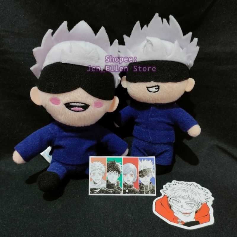 Gojo Satoru doll anime Jujutsu Kaisen JJK plush doll ganci keychain ...