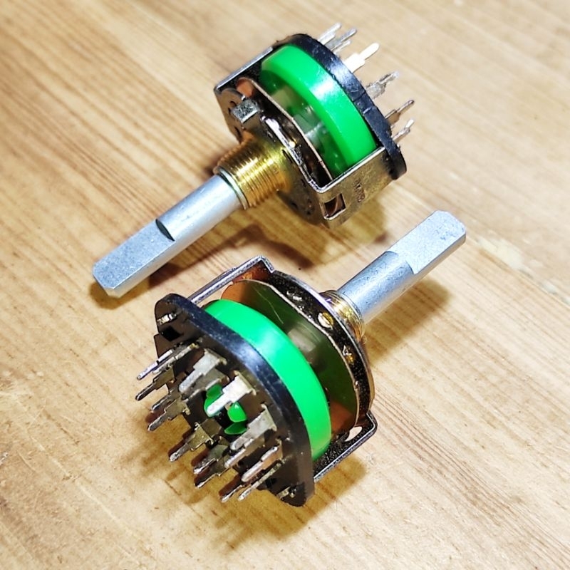 Rotary Selector 12 Original Position ALPS JAPAN 4P3T 360 rotation ...
