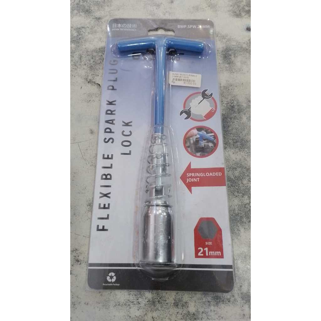 Flexible SPARK PLUG KEY 2 FUNCTIONS GT WELLPRO CAN SIZE 21 MM / SPARK ...