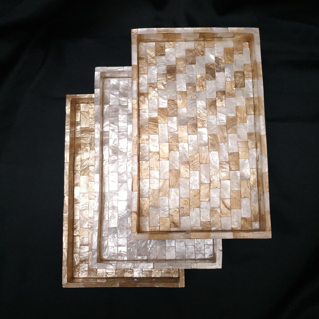 Capis Shell Tray 30x20cm Unique Elegant Shell Tray Serving Container ...