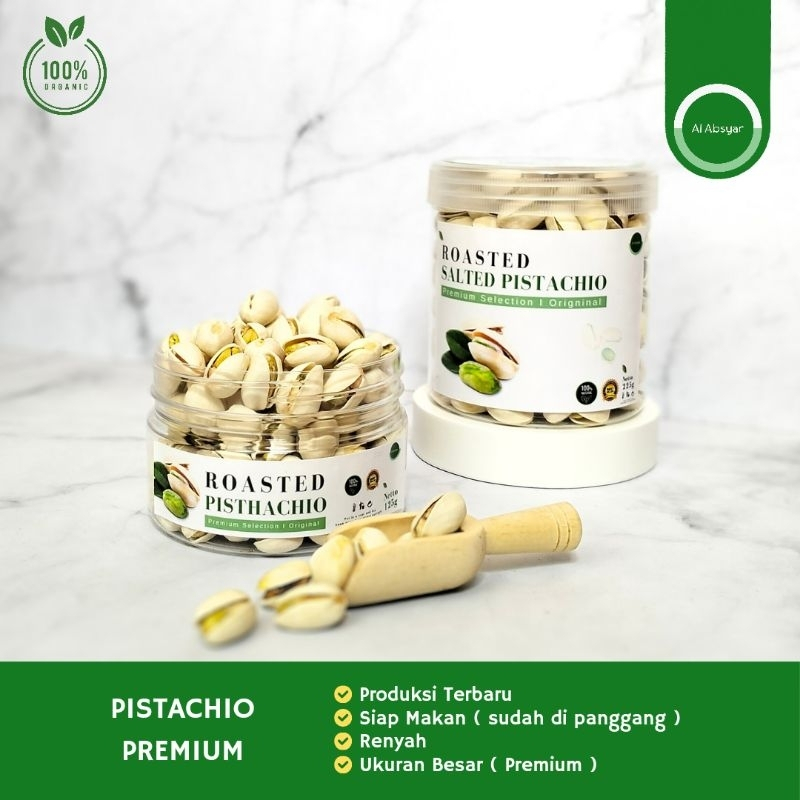 Premium Al Absyar Grade A Pistachio Nuts, Savory and Crispy, Healthy ...