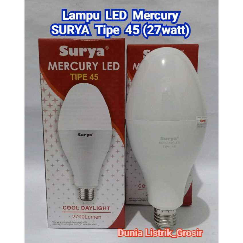 Mercury Led Solar Street Light Bulb Mercury Solar Type 45 (27 Watt ...