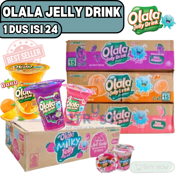 Olala Jelly Drink 1 Box Contains 24 Pcs | Shopee Philippines