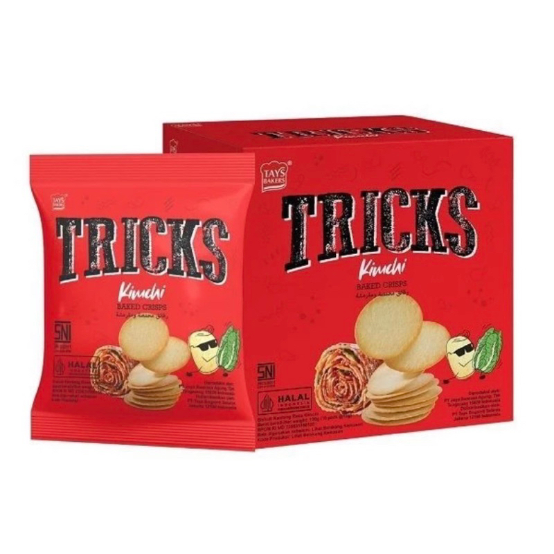Tricks KIMCHI FLAVOR CRIPS BISCUITS | Shopee Philippines