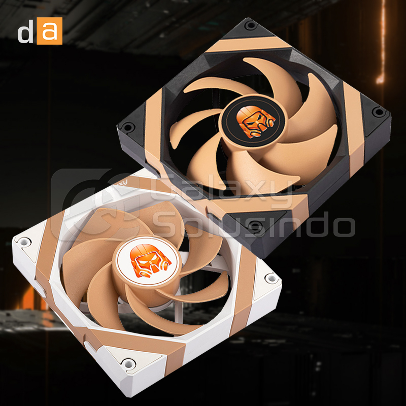 Digital Alliance DA Kaze COCO PWM 120mm Fan Case - Black / White ...