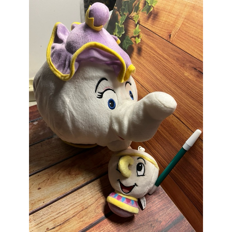 Mrs potts dolls and beauty and the beast chip preloved set | Shopee ...