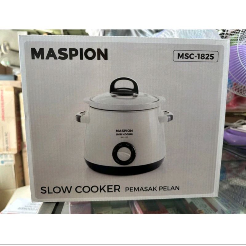 Slow COOKER MASPION MSC-1825/ 2.5 LITER Capacity. | Shopee Philippines