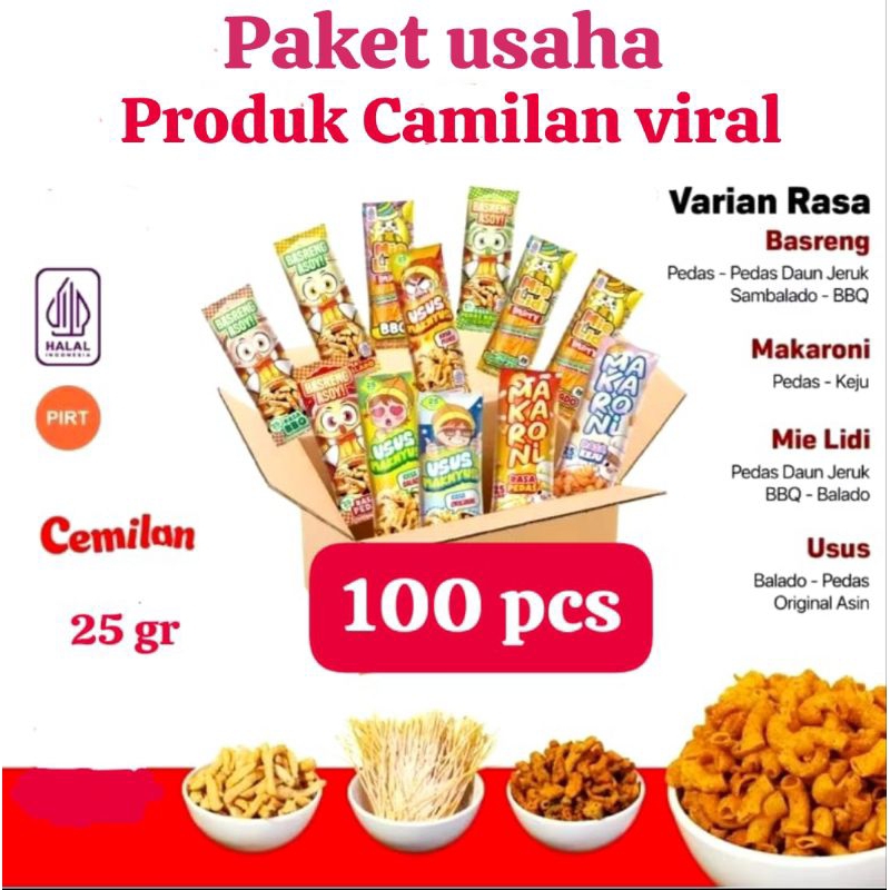 Package of 100 pcs 25 gr mini Viral snacks | Shopee Philippines