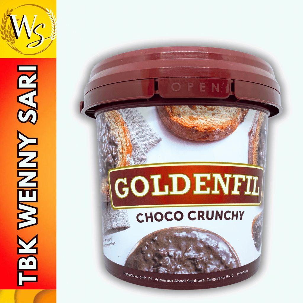 Jam GOLDENFIL Choco Crunchy/Chocolate Spread/Blueberry/Strawberry 1kg ...