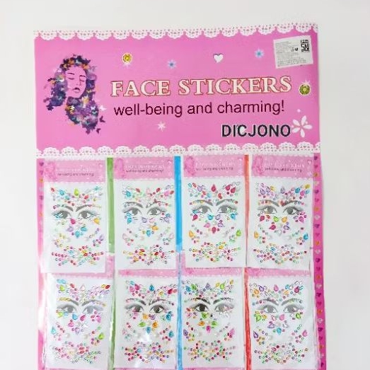 Face Stickers / Face Stickers / Children's Make Up Face Stickers ...