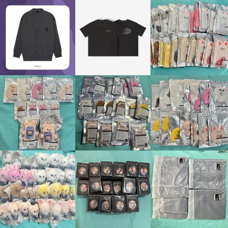 Stray KIDS SKZ'S MAGIC SCHOOL MERCH CROSS BAG T SHIRT CARDIGAN PLUSH ...