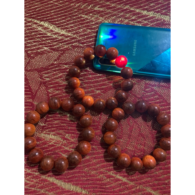 KAYU Raja Agathis Wood Bracelet Agarwood Agatis Dragon Blood Kingwood ...
