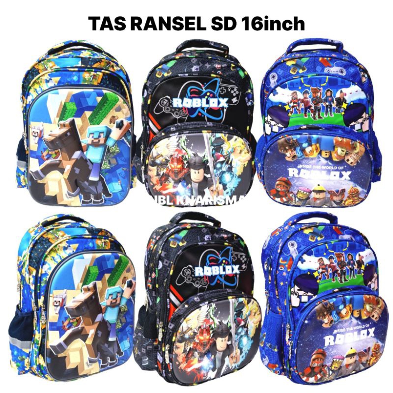 Roblok MINECRAFT School Backpack for Boys ROBLOX MINECRAFT Preschool ...