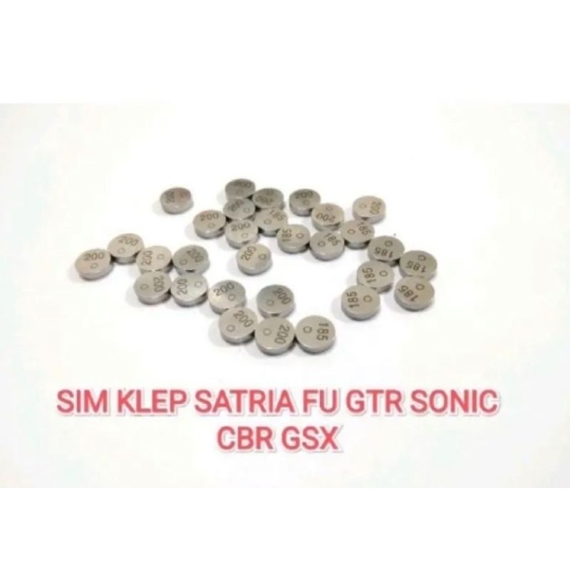 SIM VALVE SIZE 185 200 PRICE FOR 1 PCS ORIGINAL SATRIA FU SUPRA SONIC ...
