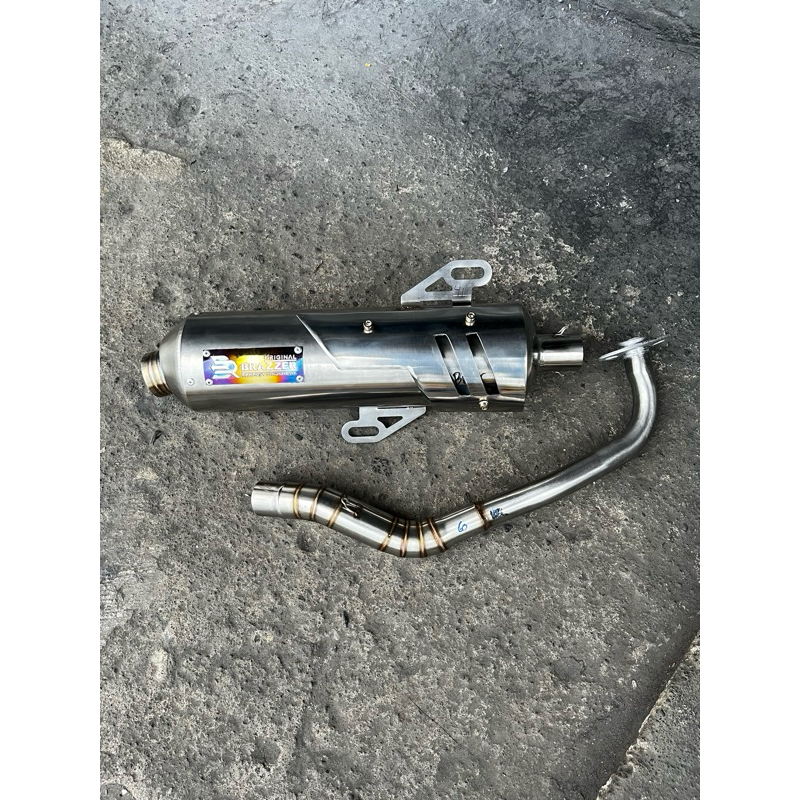 Standard Racing Exhaust Aerox old Lexi 125 Old LEXI 155 New Plus Cover ...