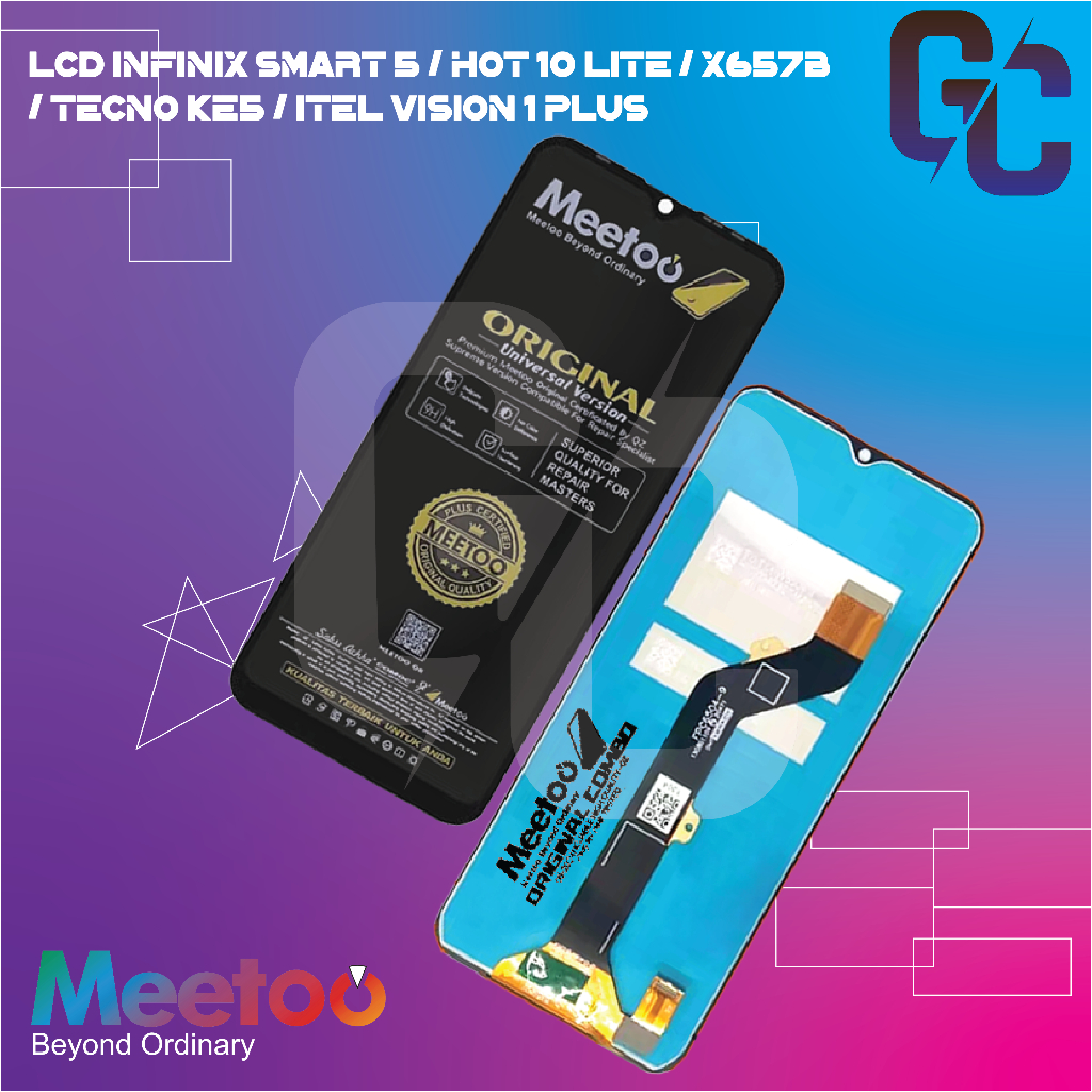 Lcd INFINIX SMART 5/HOT 10 LITE/X657/X657B/TECNO 5th/ITEL VISION 1 ...