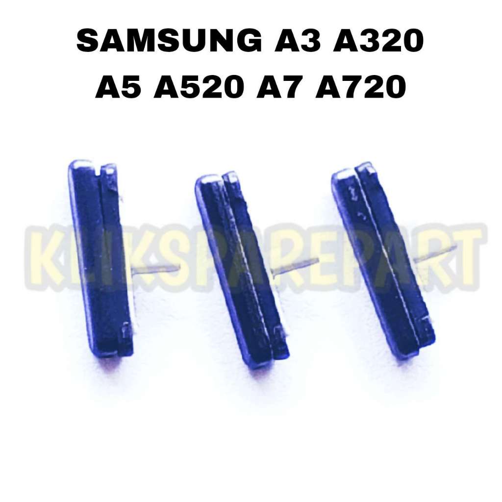 TOMBOL Samsung A3 A5 A7 A320 A520 A720 On Off Volume Rubber Buttons ...