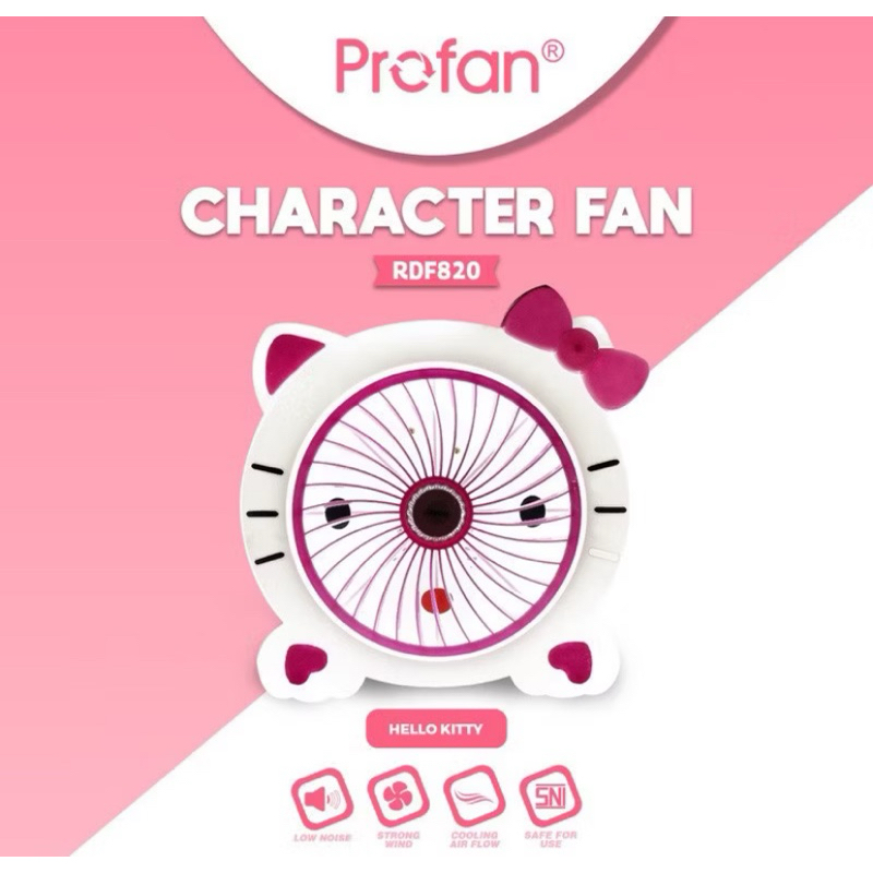 Hello Kitty Character Box Fan 8 inch Electric Box Fan Electric Dual ...