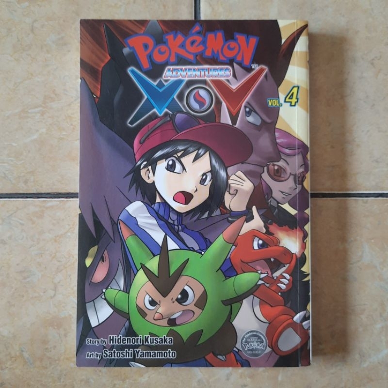 Imported Comic Pokemon Adventures XY Vol 4 Shogakukan Asia English ...