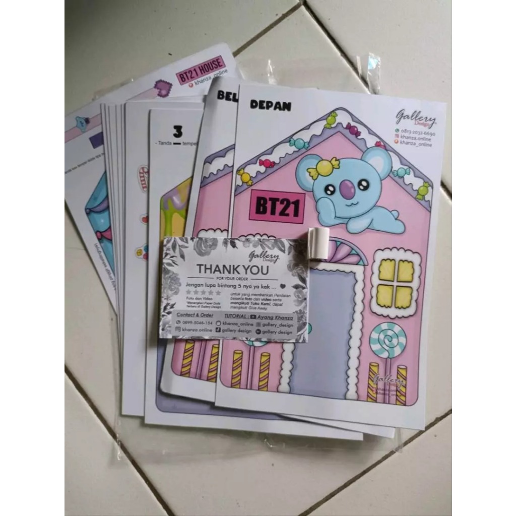 Yellow VIRAL DUCK - CAT HOUSE - PRINCESS - BT21 Quite book children's ...