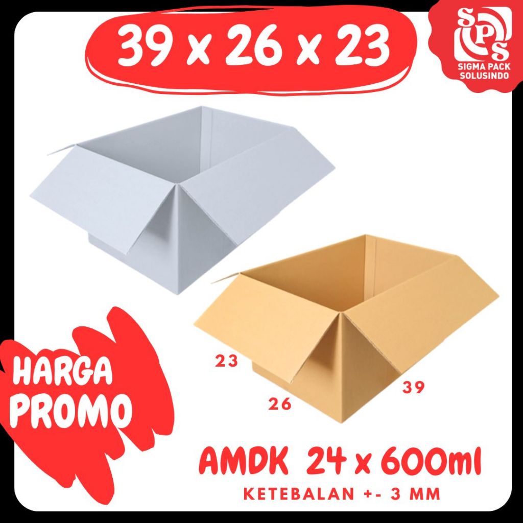 Box 39x26x23 AMDK 600ml Contains 24 Cardboard Packing Cardboard Box ...