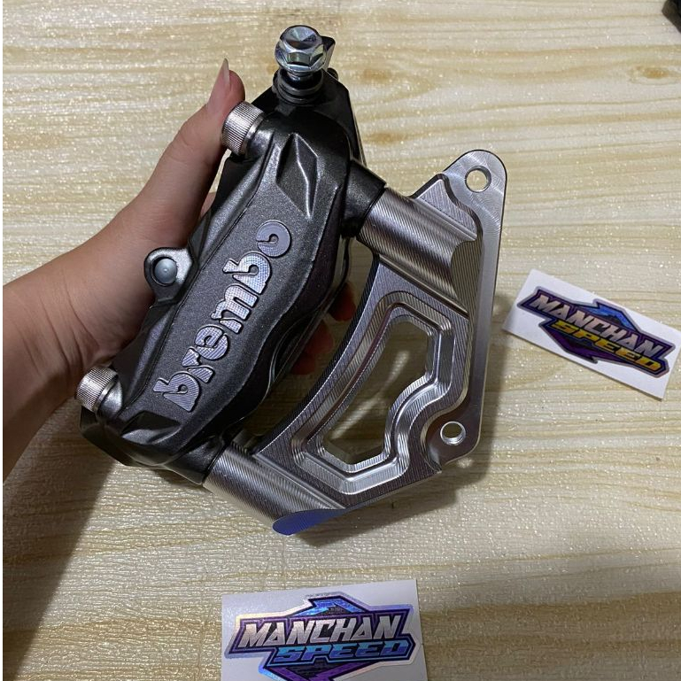 Set Of Calipers+Front Disc Brackets BIG RADIAL 4P M432 TIGER CB150R ...